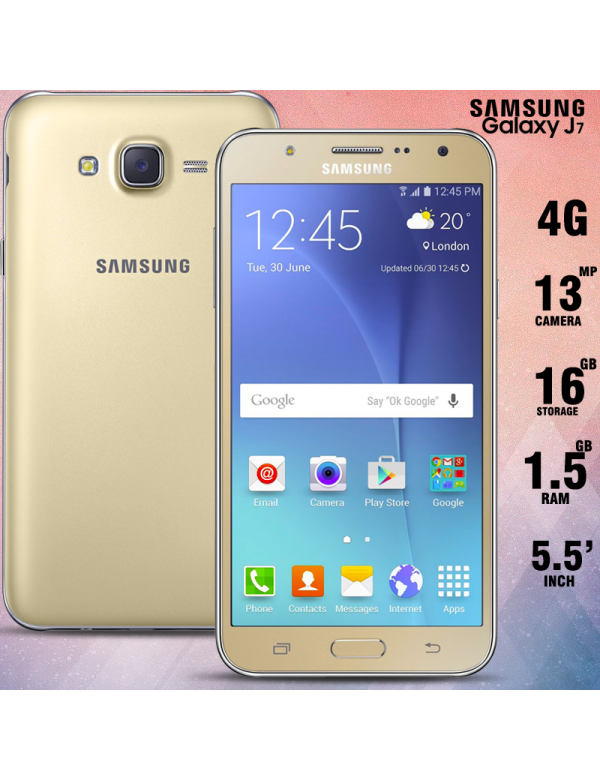 Samsung Galaxy J7, J700H Dual Sim, Gold - (Available) in UAE, Best ...