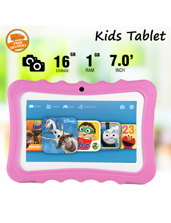CCIT K7, Christmas Kids Tablet, 7 inch, Android 6.0, 16GB, 1GB DDR3, Wi ...