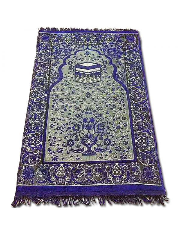 Luxury Turkish Muslim Prayer Mat Holly kaaba, G06