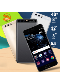 Hpc H6 Smartphone, 4G Dual Sim, Dual Cam, 5.5" IPS, 32GB, Black